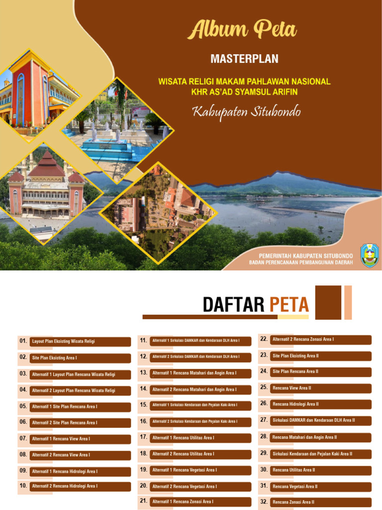 Rencana Wisata Religi & Area I-II | PDF