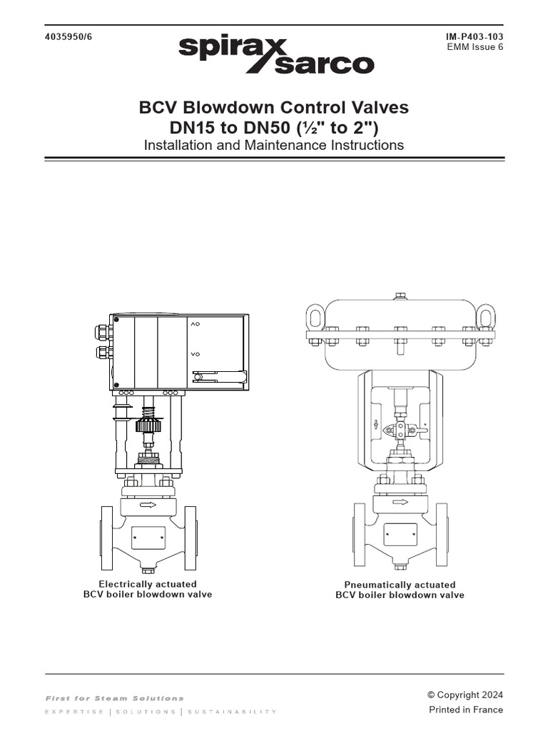 BCV Im P403 103 en | PDF | Alternating Current | Valve