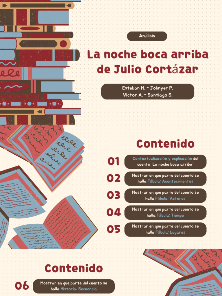 La noche boca arriba - Análisis | PDF | Narración
