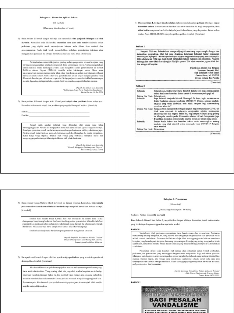 Tugasan 4D Isnin | PDF