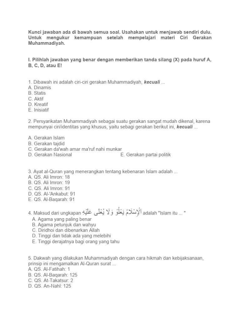 Soal KMD KLS 11 Uts Ganjil | PDF | Agama & Spiritualitas