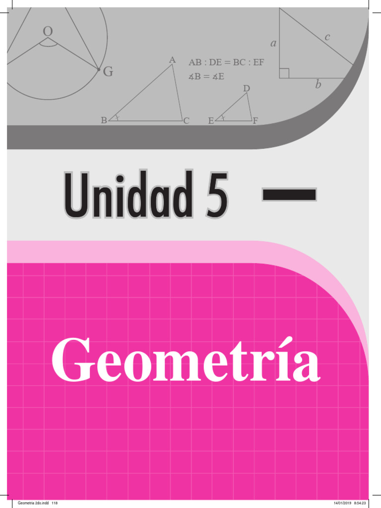 Geometrías | PDF | Triángulo | Geometría triangular
