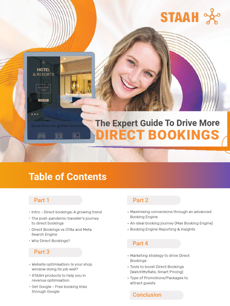 STAAH Ebook Direct Bookings - Compressed | PDF | Websites | Pricing