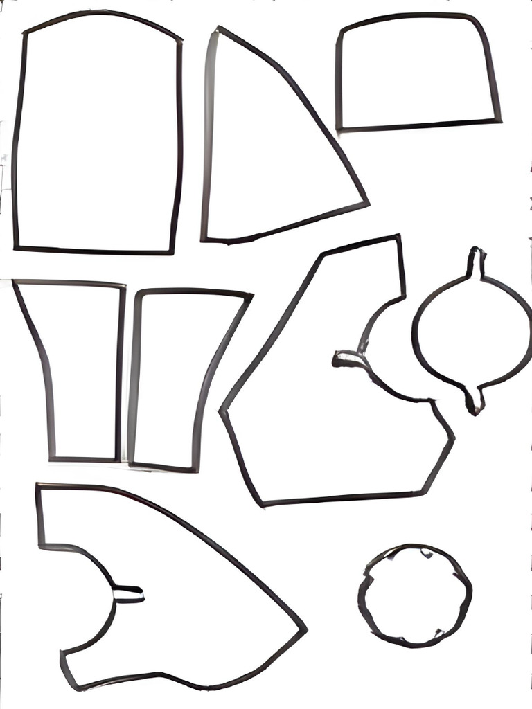 Arkham Redhood Helmet Template | PDF