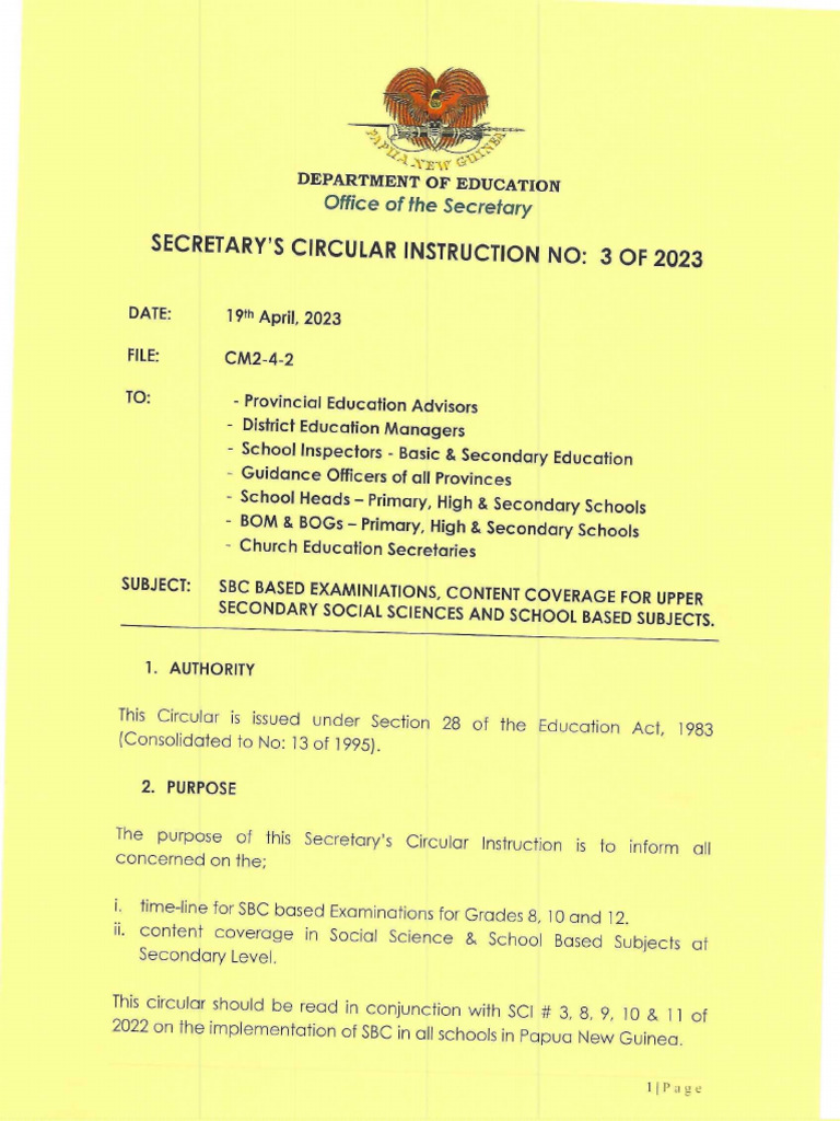 032023-SBC Based Examinations Content Coverage For Upper Secondary ...