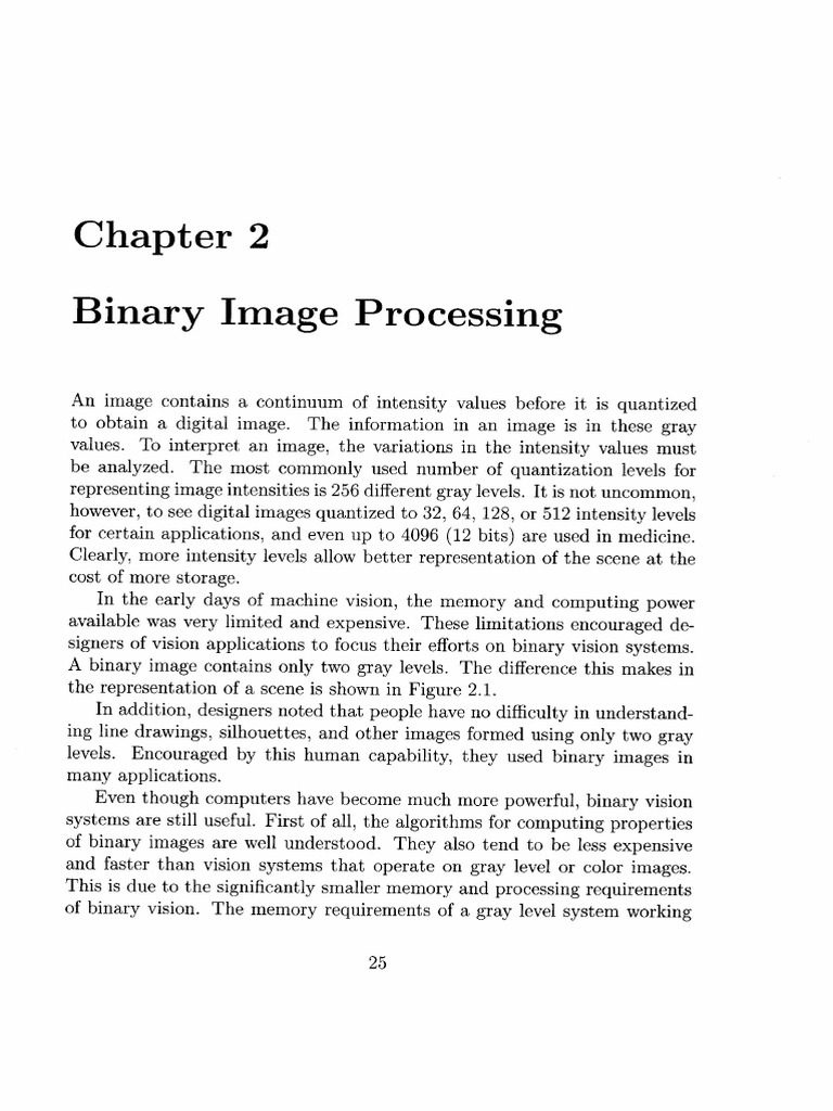 MachineVision Chapter2 | PDF