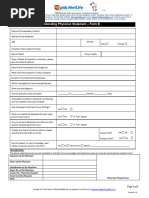 MSH Claim Form Dubai - GCC | PDF