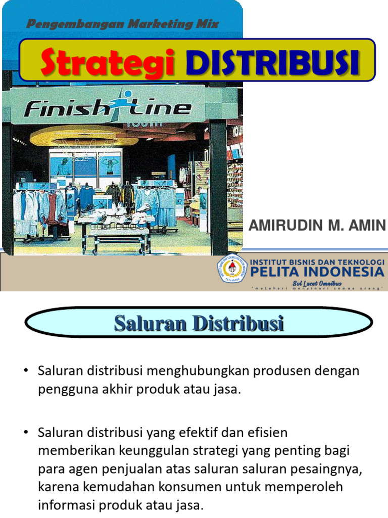Kuliah 10 - Strategi Distribusi@ | PDF | Bisnis