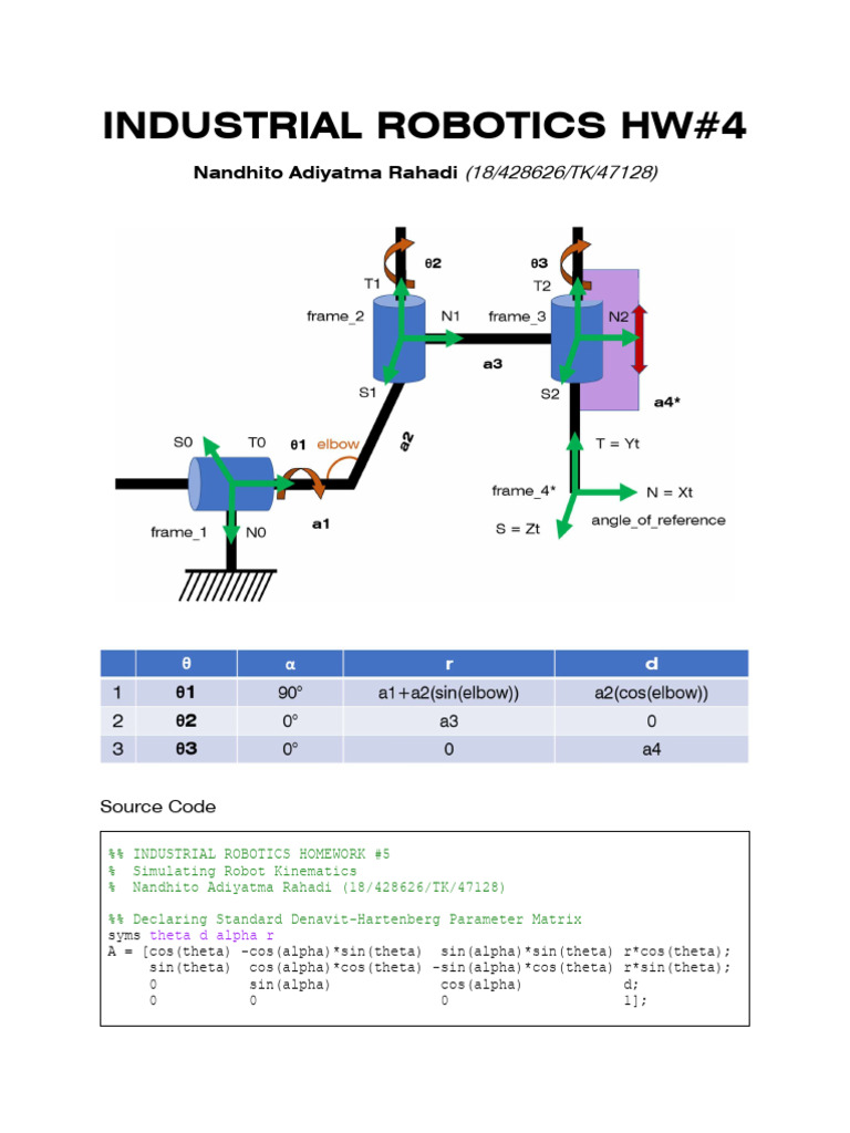 Robotika HW5 428626 Nar | PDF | Teaching Methods & Materials