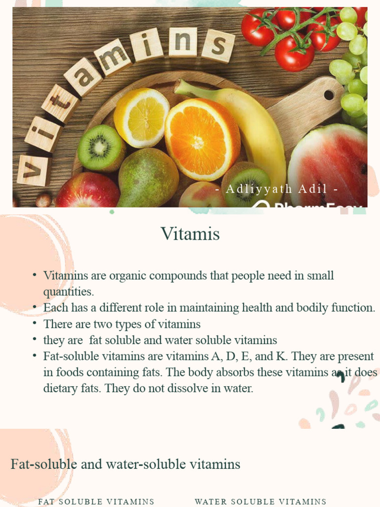 Vitamins | PDF