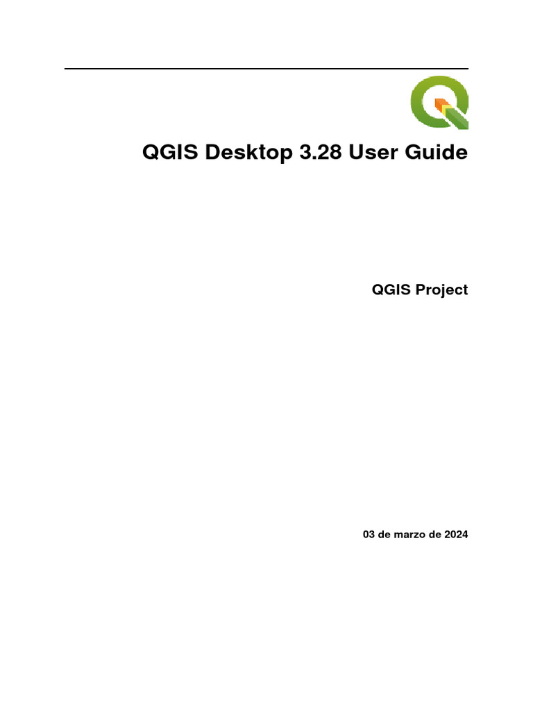 QGIS 3.28 DesktopUserGuide Es | PDF | Informática | Software