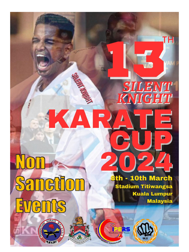 Non Sanction Events - Buletin - 13th SK Cup 2024 | PDF | Karate
