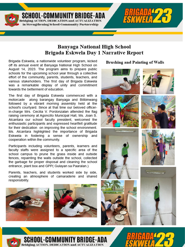 Brigada Narrative Day 1 | PDF