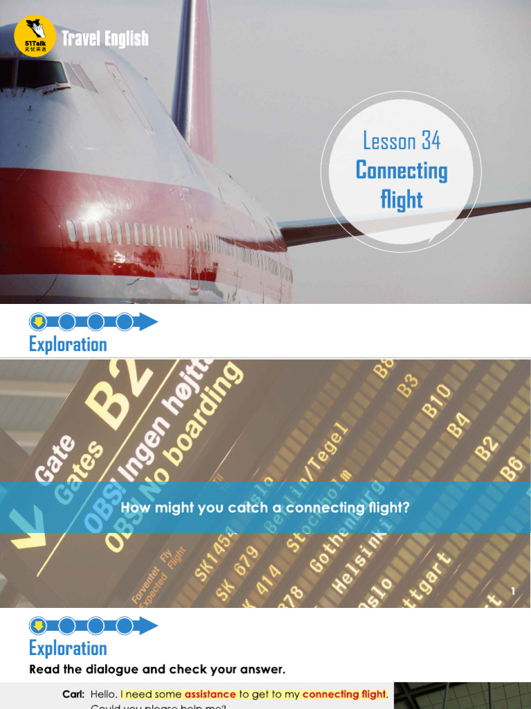 034 Connecting Flight | PDF