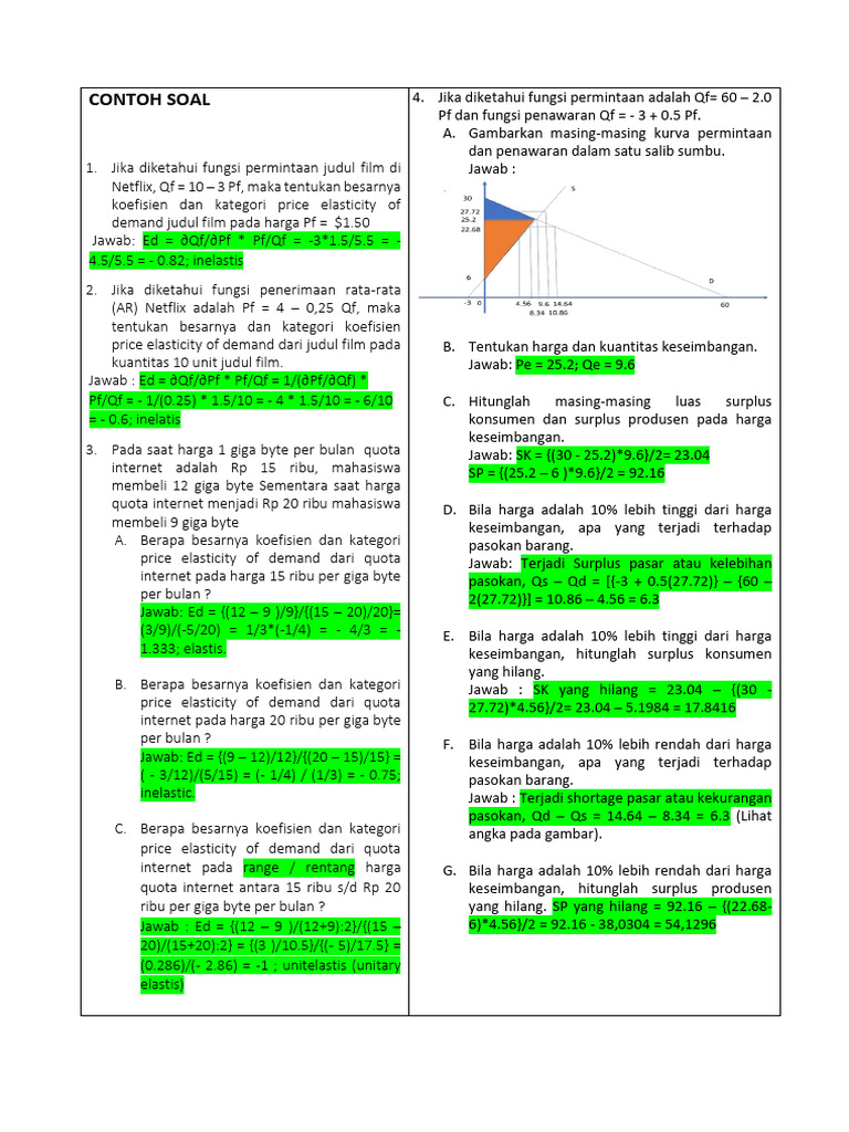 Jawaban Latihan Soal Modul 3 Dan 4 | PDF