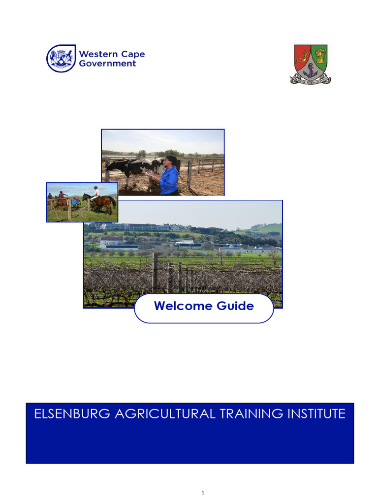 Elsenburg Student Welcome Guide | PDF | Discrimination | Dignity