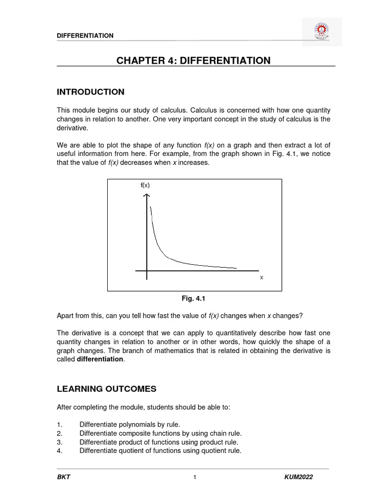 Differentiation (Soalan 3) | PDF | Derivative | Function (Mathematics)