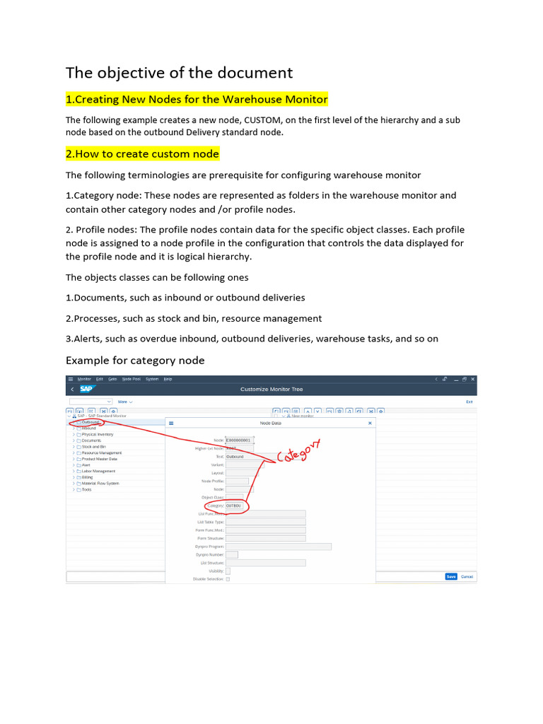 Customizing Warehouse Monitor | PDF | Finance & Money Management | Computers