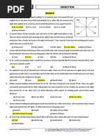 Direction Sense 50 Questions& Explanations | PDF | Units Of Measurement | Length