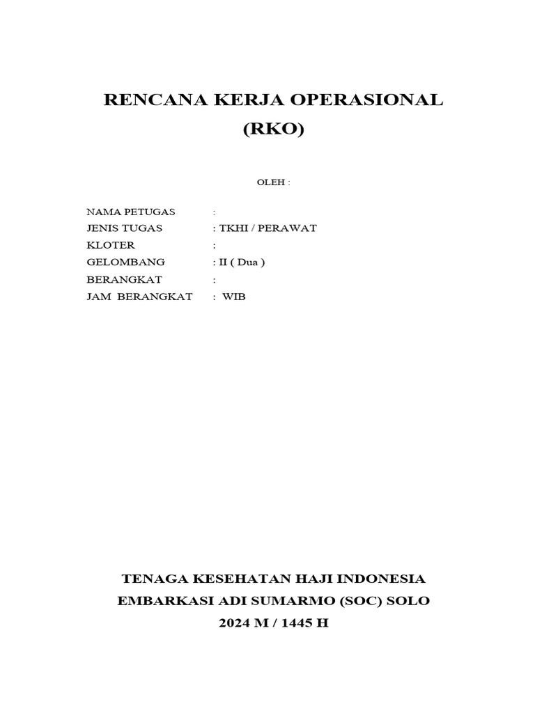 Contoh Rko Gel. Ii | PDF