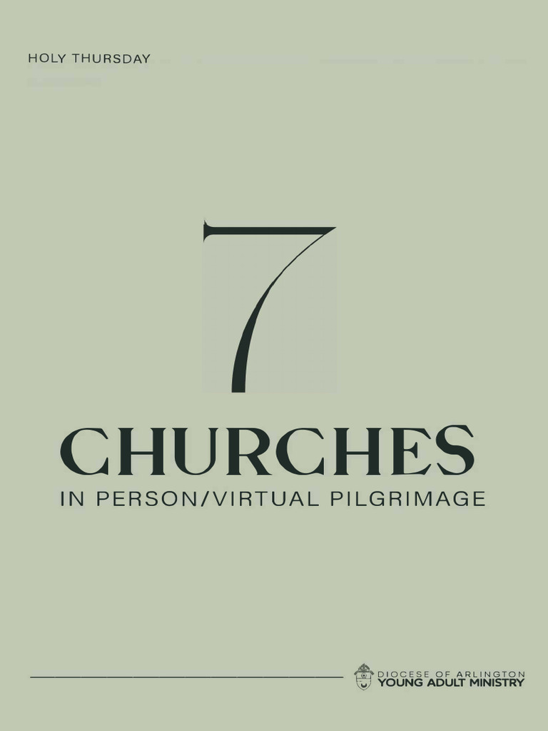 Holy Thursday Pilgrimage Guide | PDF | Jesus | Judas Iscariot