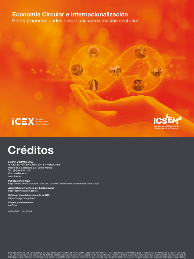 Icex Internacionalizacion Economia Circular | Descargar gratis PDF ...