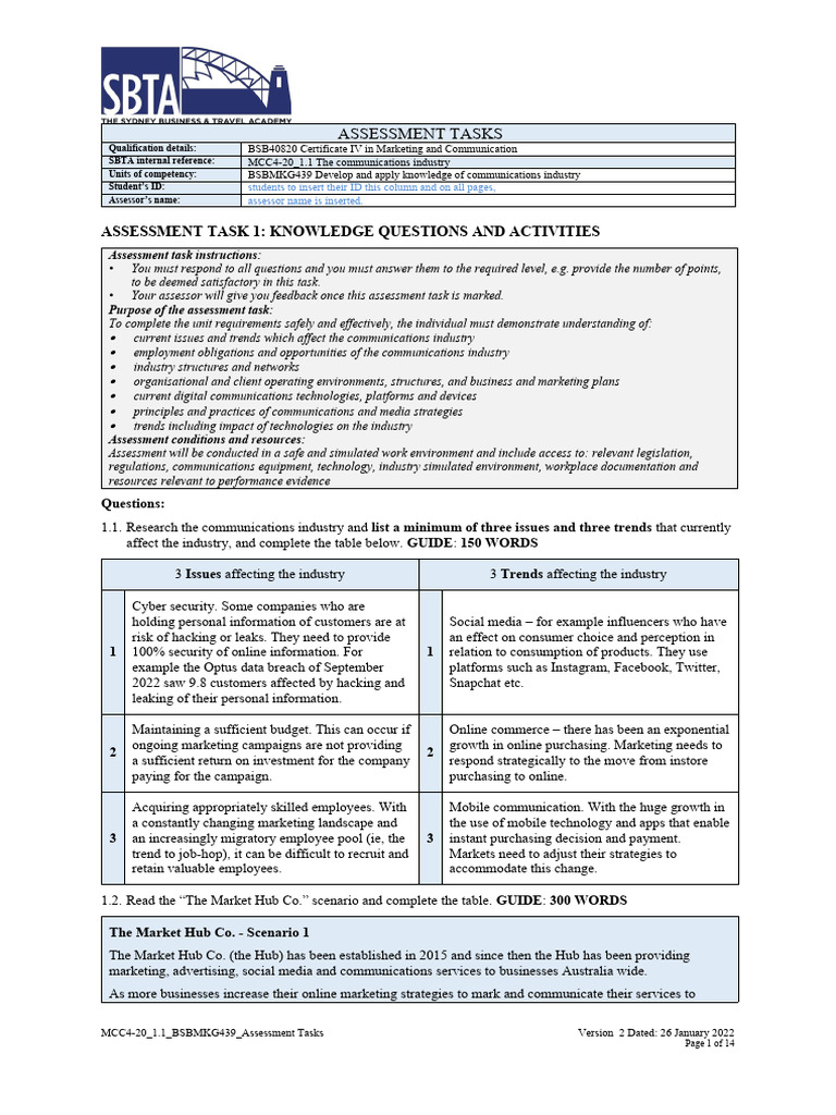 MCC4-20_1.1_WIMADA_assessment task 1 | PDF