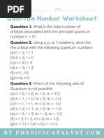 Angular Momentum Problems and Solutions | PDF | Teaching Methods ...