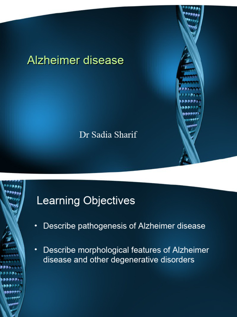 Alzheimer Disease Pathology | PDF | Alzheimer's Disease | Amyloid Beta