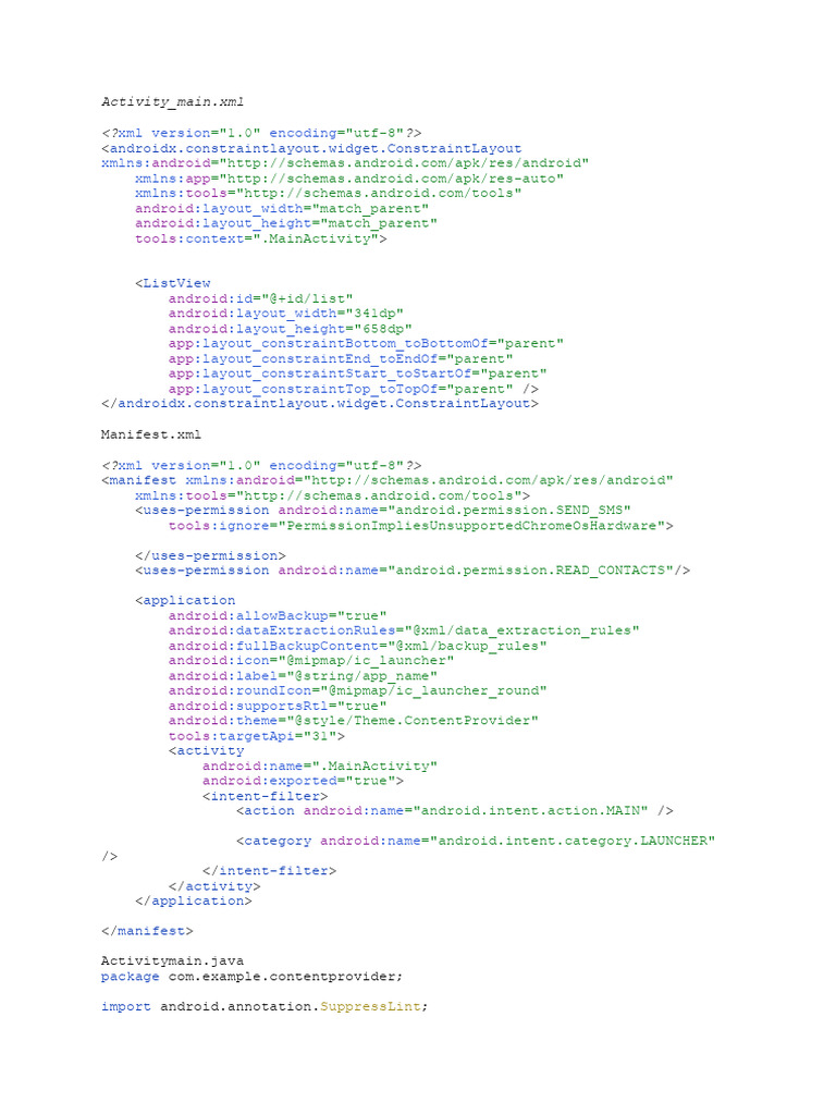 Content Provider | PDF