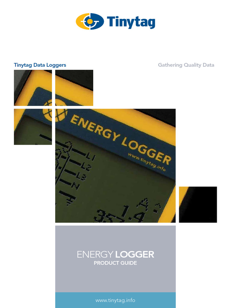 Tinytag Energy Loggers Brochure | PDF | Logging | Root Mean Square