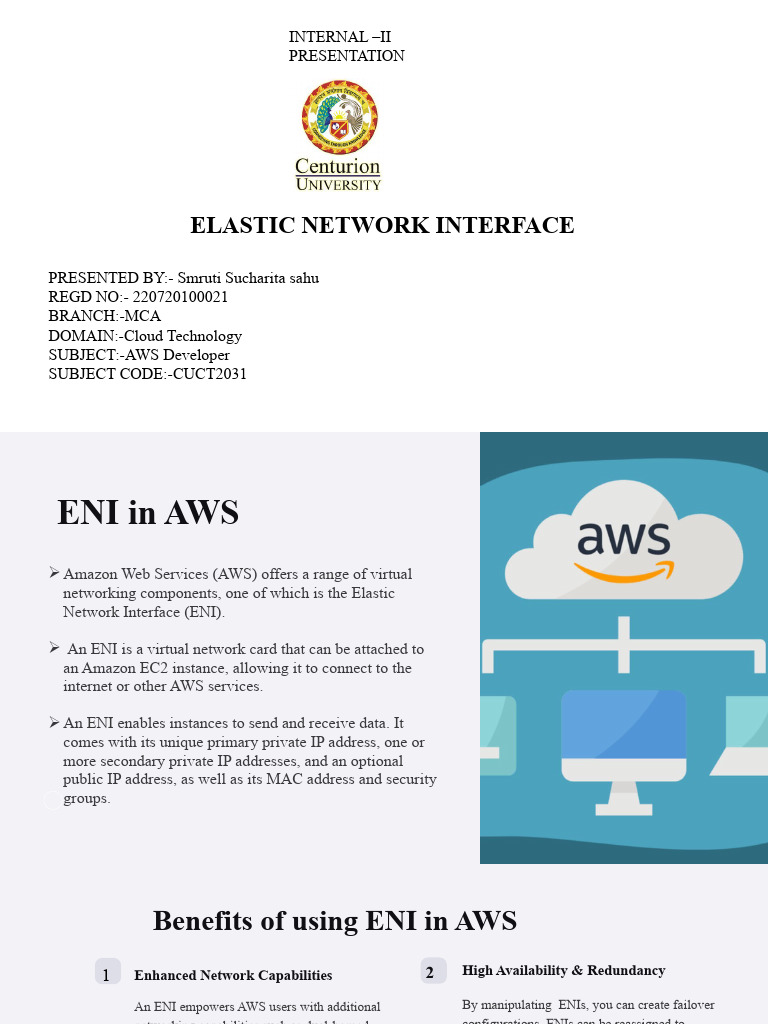 Elastic Network Interface: Internal - Ii Presentation | Download Free ...