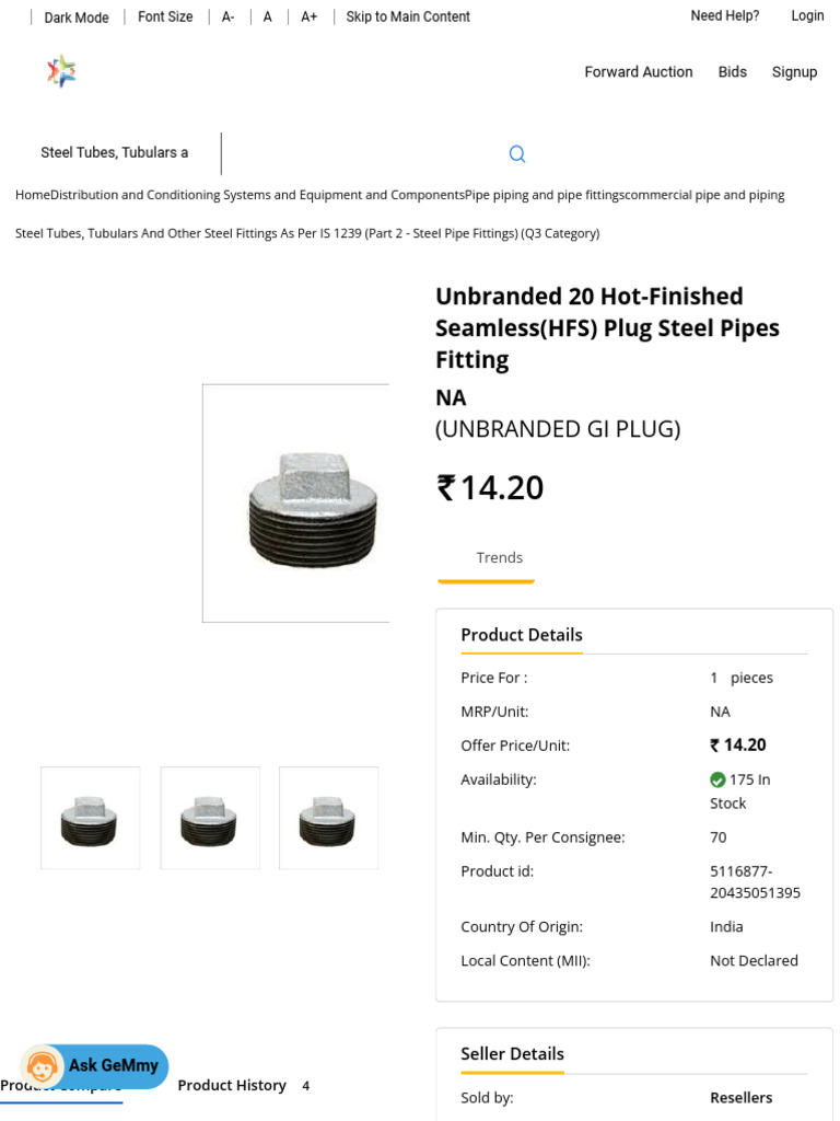 Gi Plug 20 MM | PDF