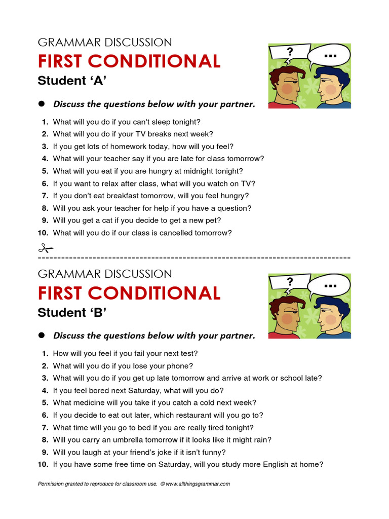First Conditional | PDF