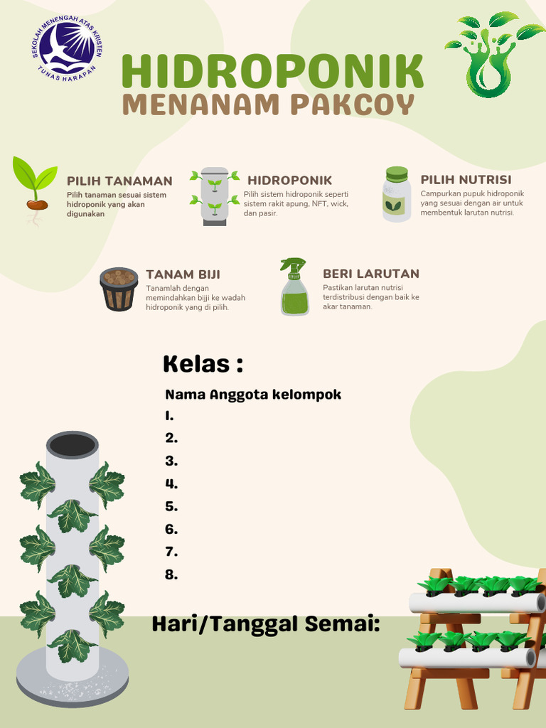 Panduan Menanam Pakcoy Hidroponik | PDF