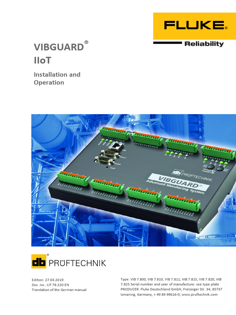 VIBGUARD Installation LIT78 220 032019 en | PDF | Mains Electricity | Switch