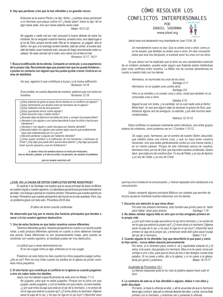 Como Resolver Conflictos | PDF