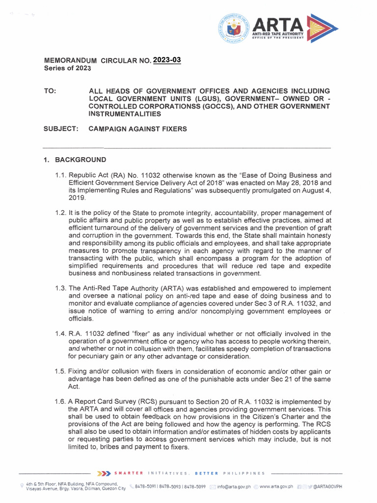 MC 2023-03 - Anti-Fixing Campaign | PDF | Justice | Crime & Violence