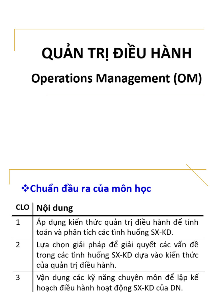 C1 QTĐH - SV | PDF