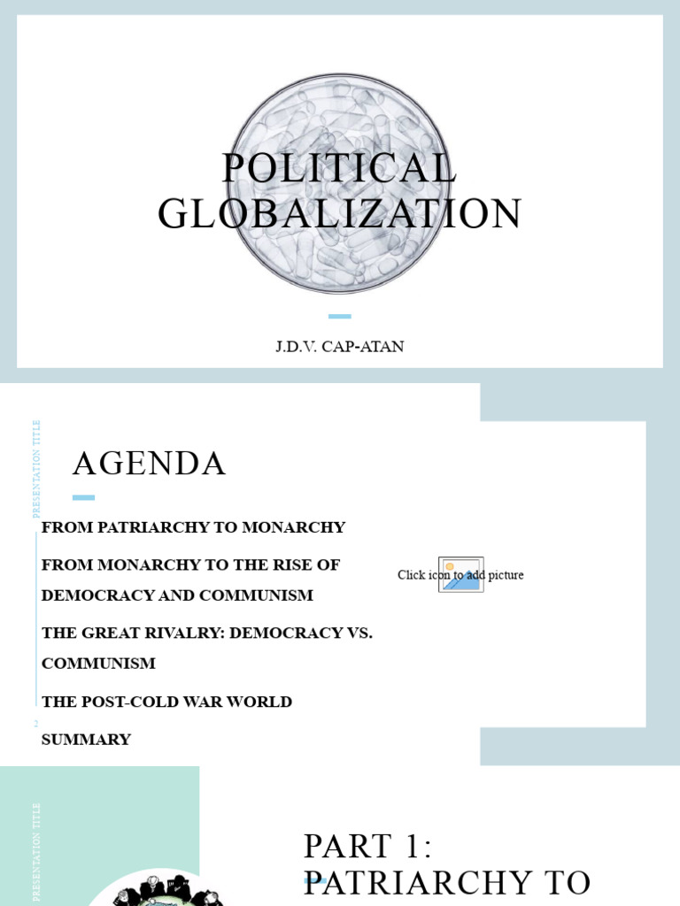 Political Evolution and Globalization | PDF | Communism | Karl Marx