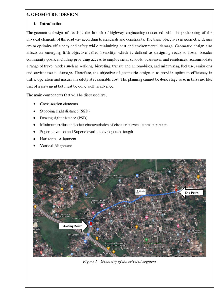 Geometric Design - 1B Final | PDF | Transport | Transport Infrastructure