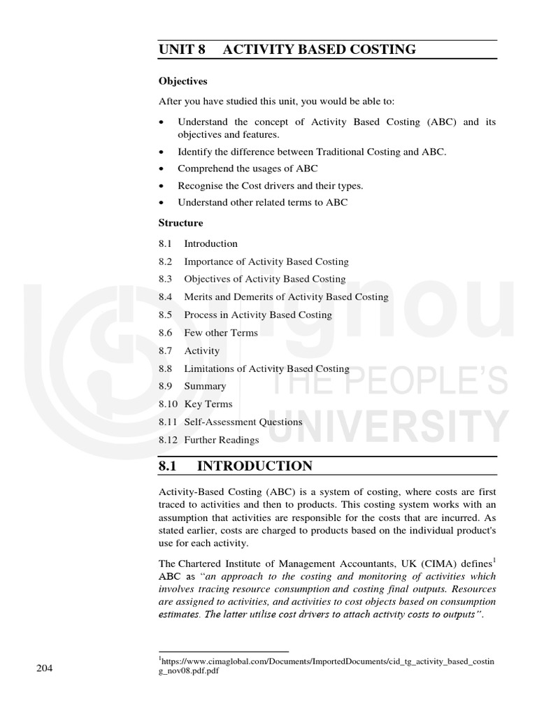 Understanding Activity Based Costing | PDF | Business Economics | Business
