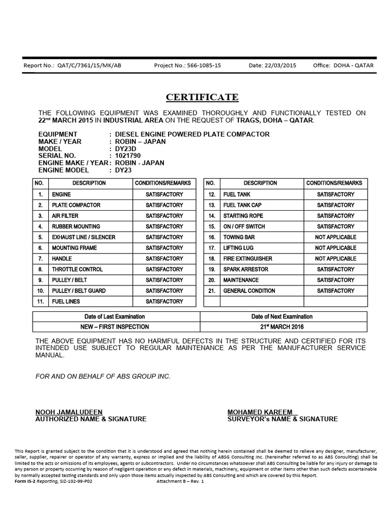 Plate Compactor | PDF | Belt (Mechanical)