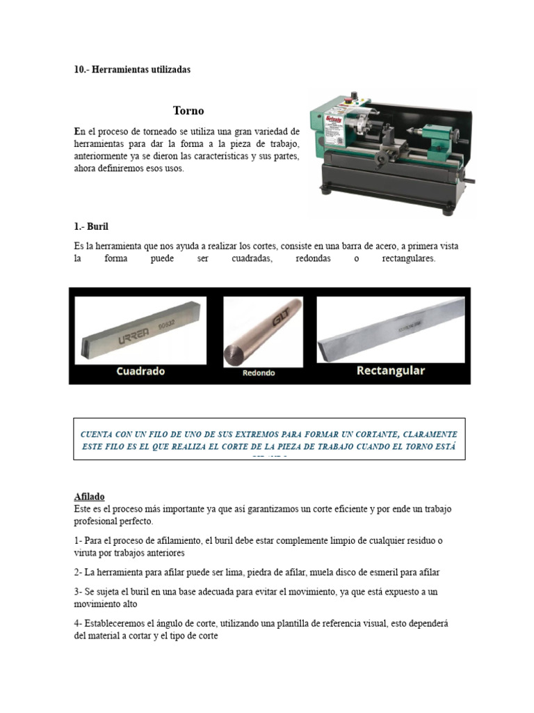 Punto 10 Proyecto Manufactura | PDF | Perforar | Perforación