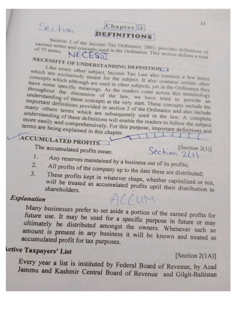 Income Tax Definition | PDF