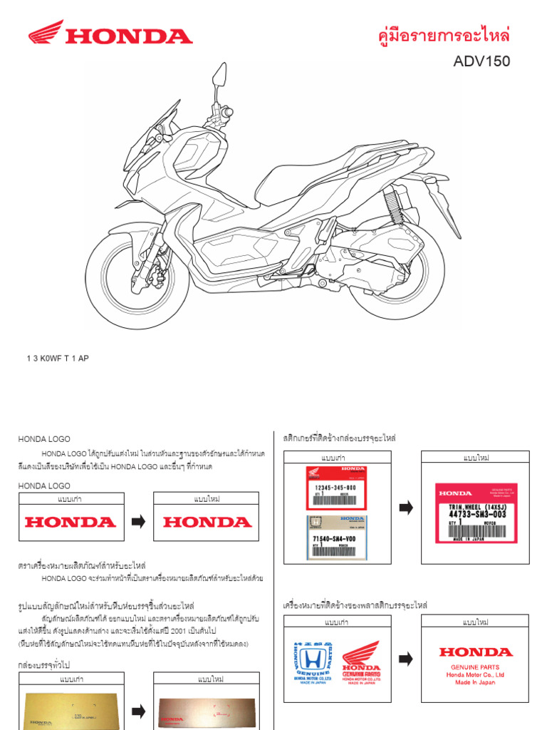 Honda ADV150 | PDF