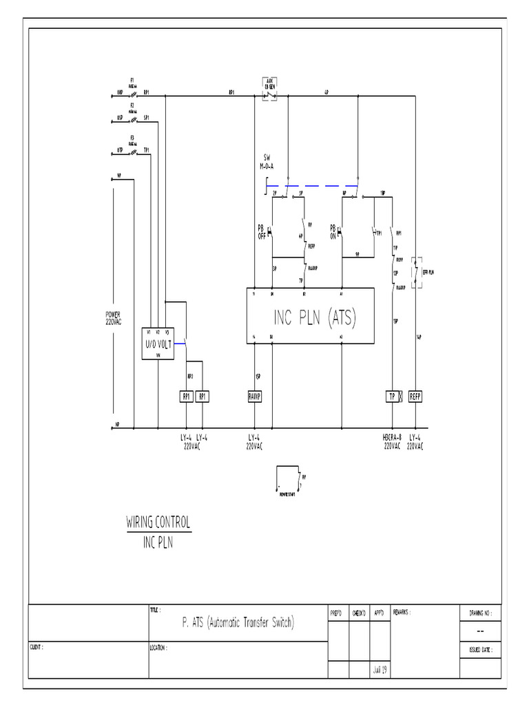 Wiring Ats Pln | PDF