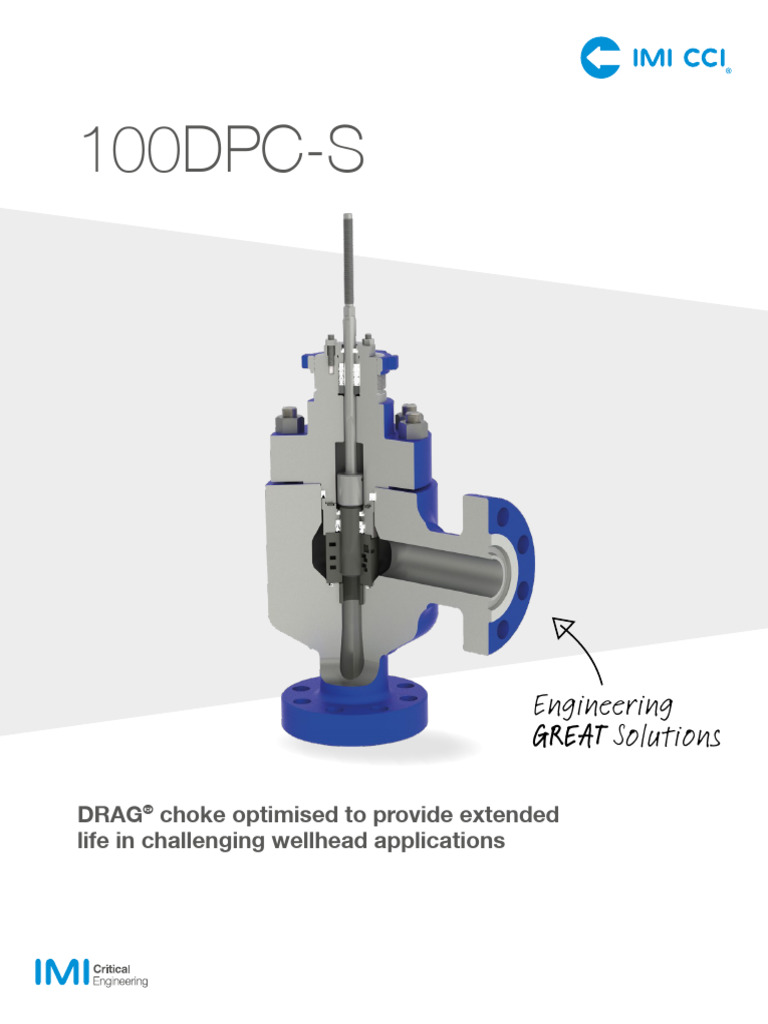 IMI CCI Product 100DPC-S US | PDF | Drag (Physics) | Valve
