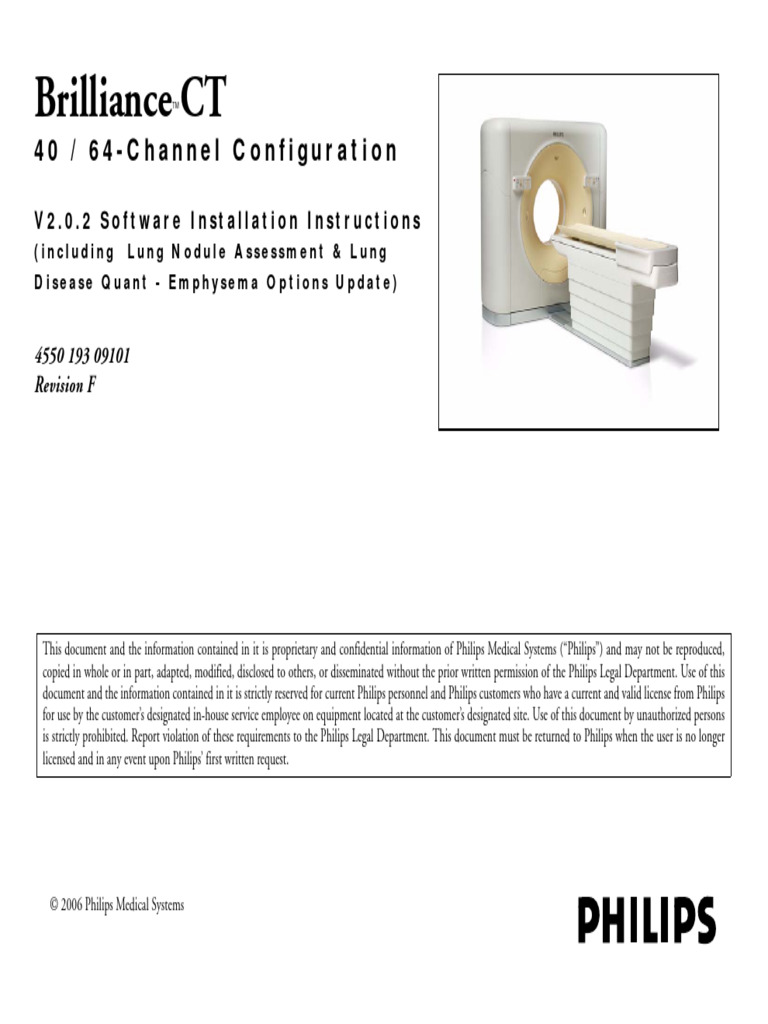 BR40 64 Software Installation V2.0.2 V2.0.2 | Download Free PDF | Ct Scan | X Ray