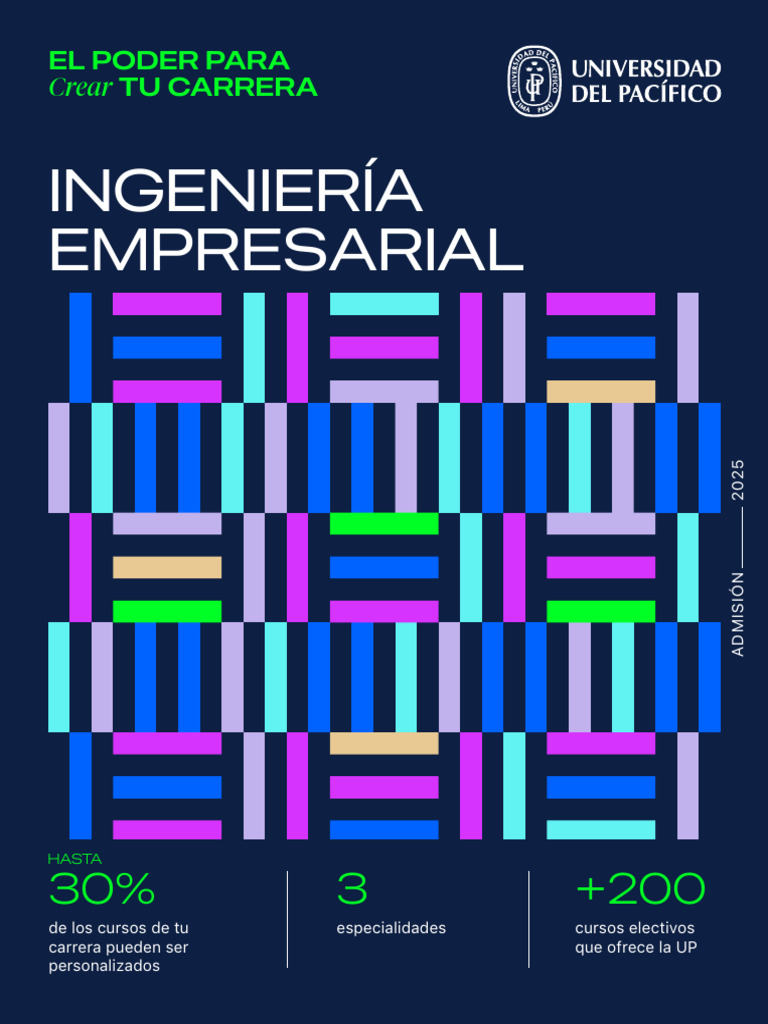 Brochure Carrera Ingenieria Empresarial Admision .2025 | PDF | Procesos ...